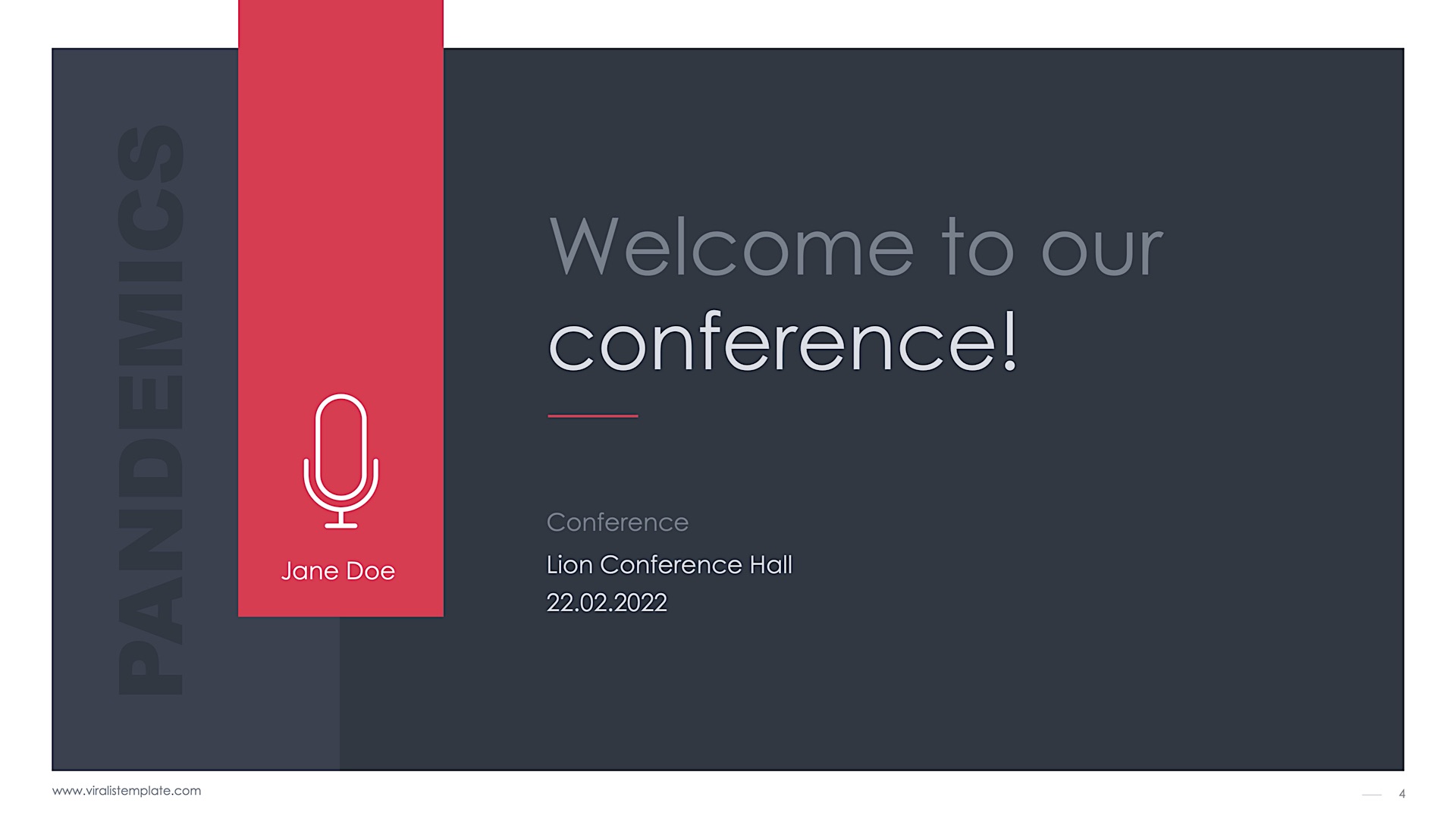 Viralis - Coronavirus Presentation Animated, Presentation Templates