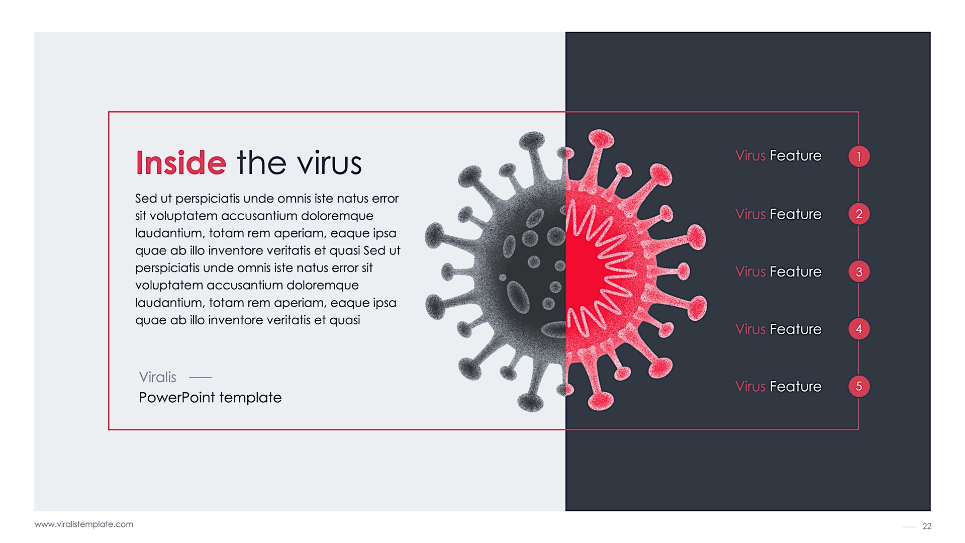 Viralis - Coronavirus Presentation Animated, Presentation Templates