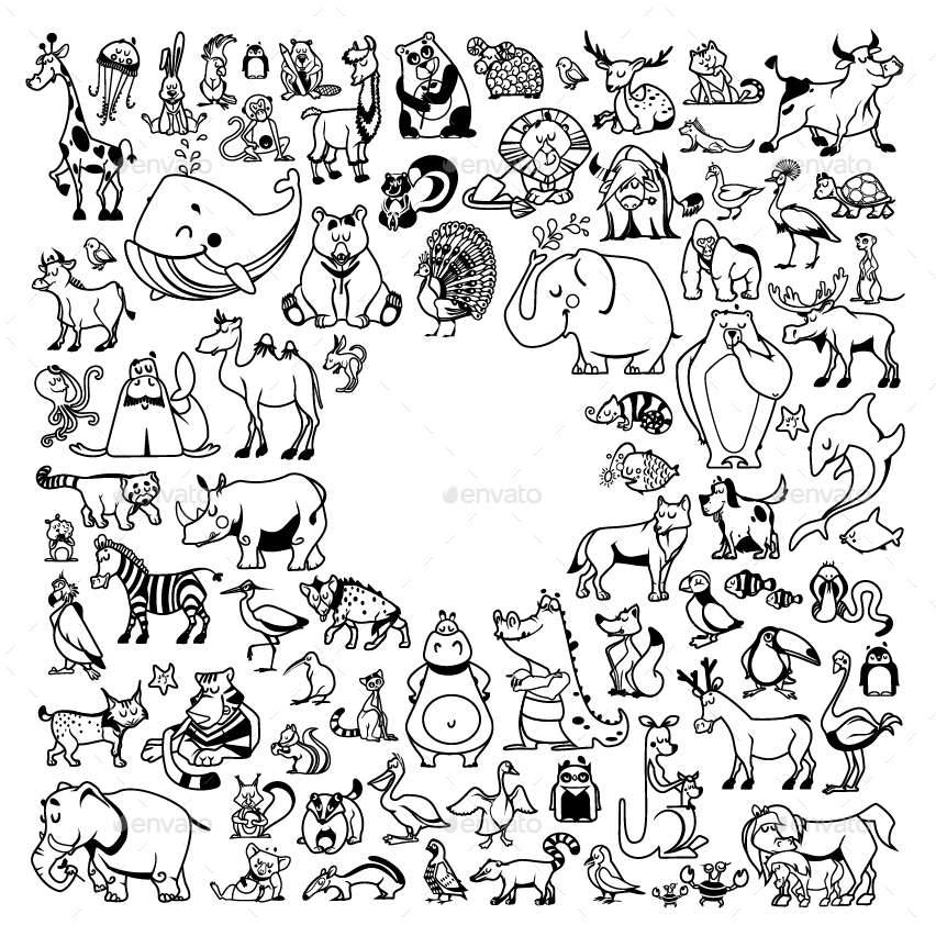 Small Animals, Vectors | GraphicRiver