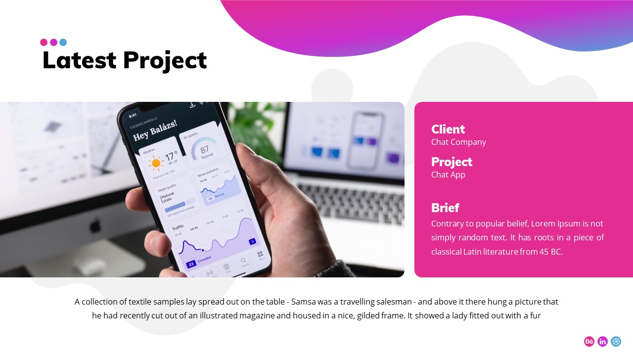 Society - Social Media Powerpoint Template, Presentation Templates