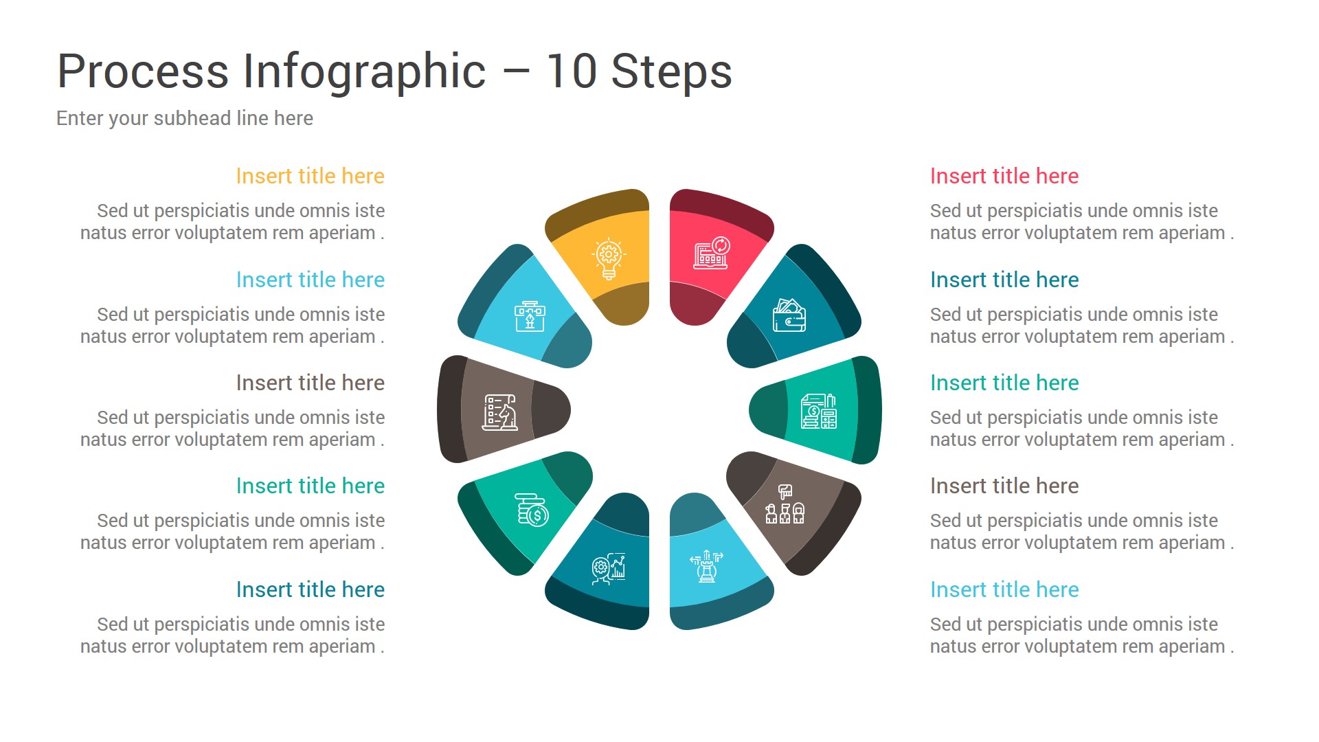 Process Google Slides Infographics Pack, Presentation Templates ...