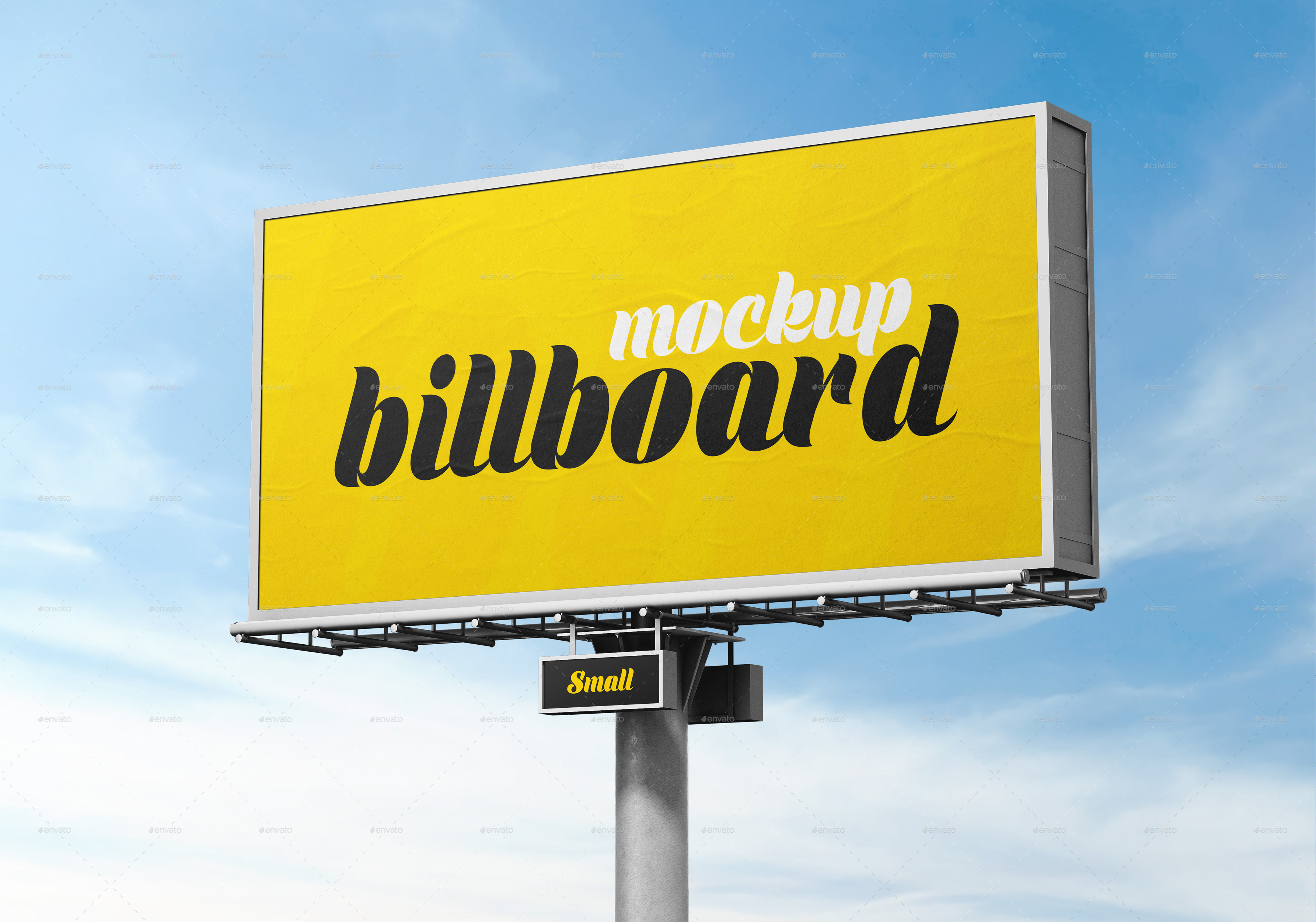 Outdoor Billboard Mockup Set, Graphics | GraphicRiver