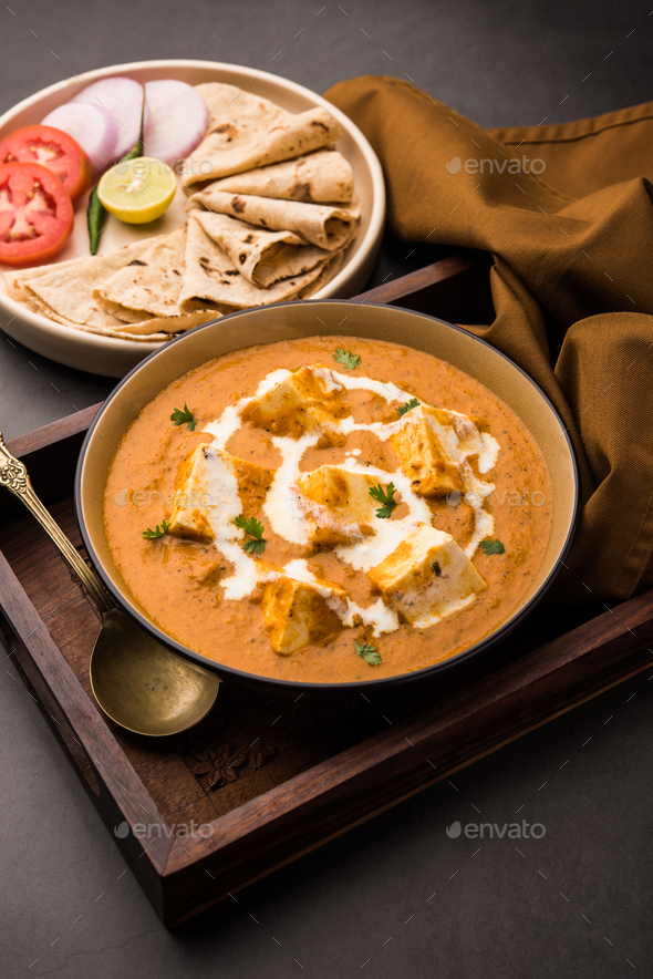 Paneer Butter Masala or Cheese Cottage Curry is an indian main course ...