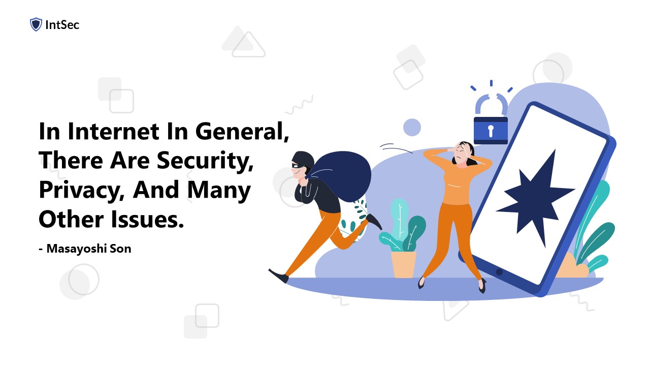 Intsec - Internet Security Powerpoint Template, Presentation Templates