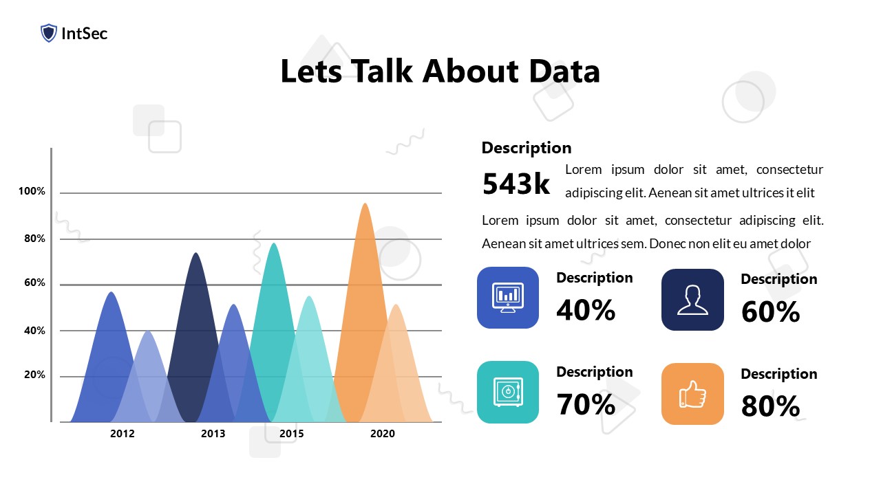 Intsec - Internet Security Powerpoint Template, Presentation Templates
