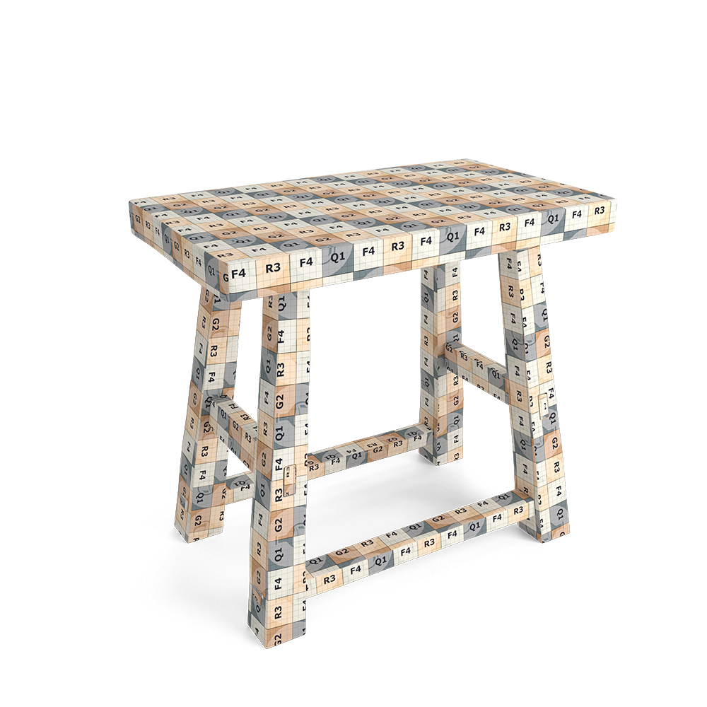 Rustic Stool by 3D_Lab_Academy | 3DOcean