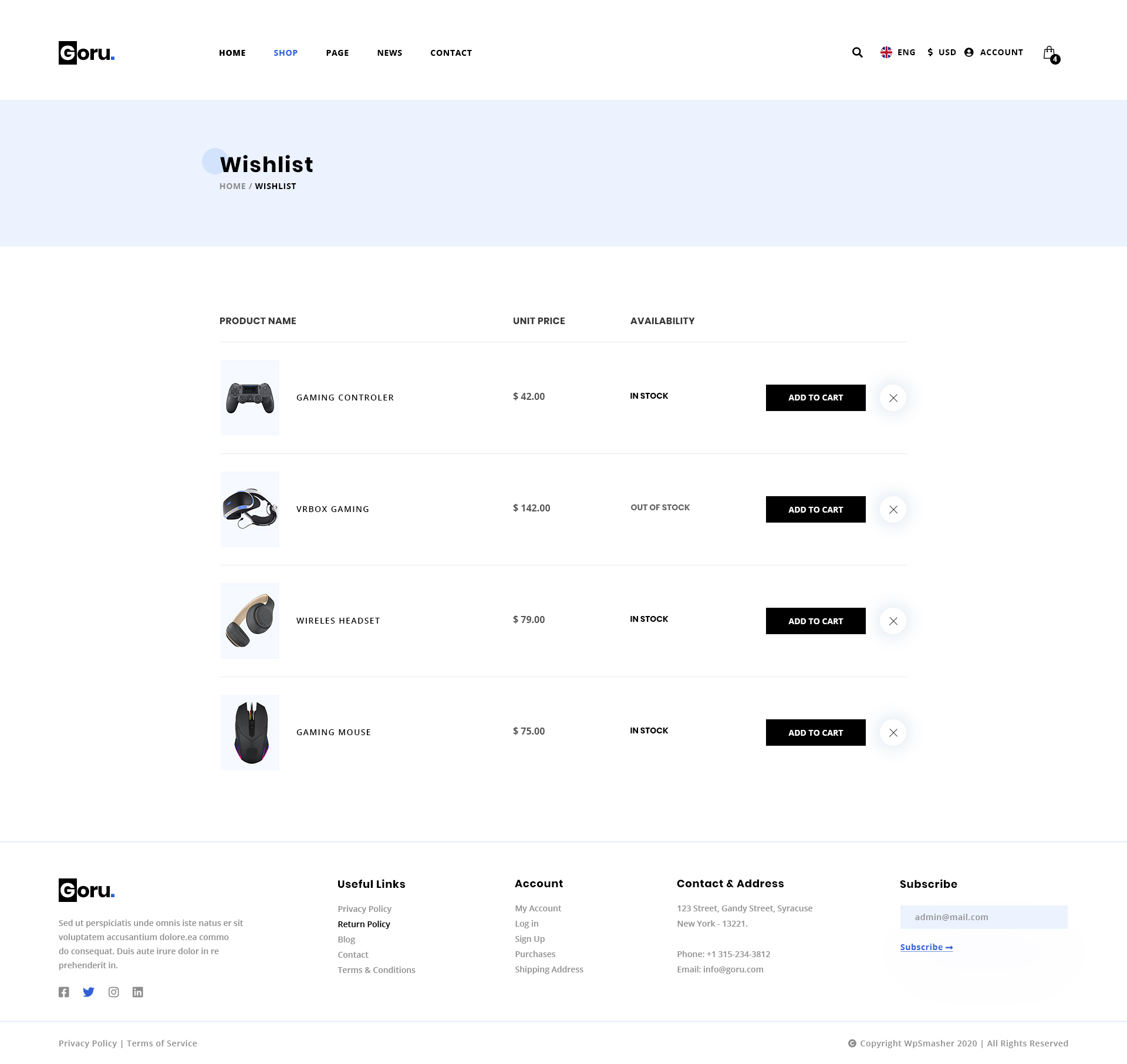 Goru – Electronics eCommerce HTML5 Template by themexplosion | ThemeForest