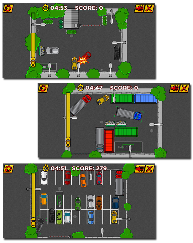 Park Your Car - HTML5 Parking Game by codethislab | CodeCanyon