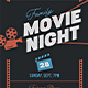 Movie Night / Movie Time, Print Templates | GraphicRiver