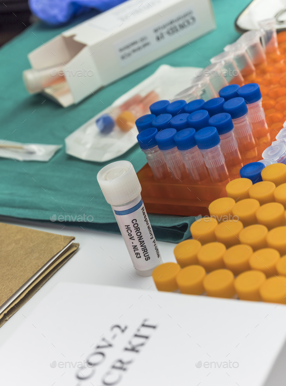 Novel coronavirus 2019 nCoV pcr diagnostics kit. This is RT-PCR kit ...
