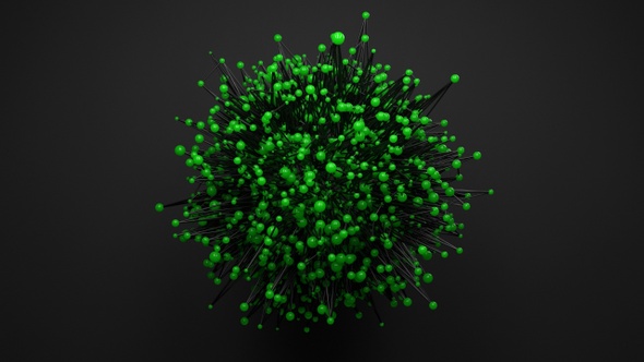 Green Atom Array, Motion Graphics | VideoHive