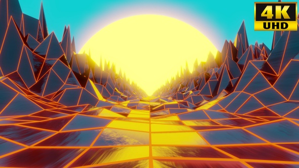 Retrowave Vj Loops Pack V3, Motion Graphics | VideoHive