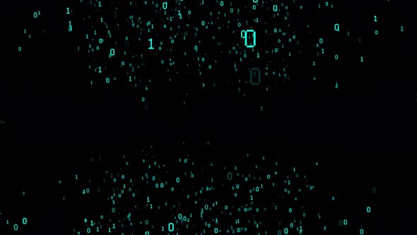 The Matrix Style Binary Code, Motion Graphics | VideoHive