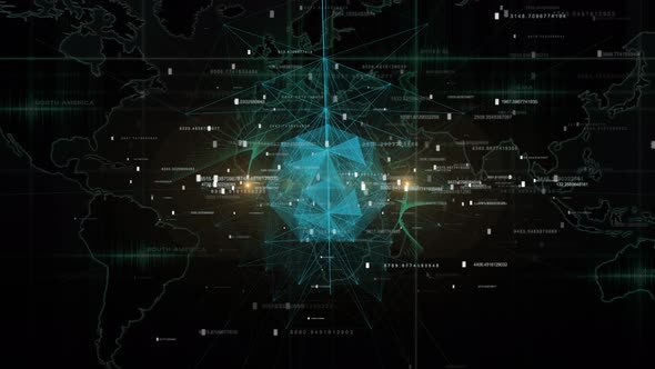 Futuristic Global Network, Motion Graphics | VideoHive