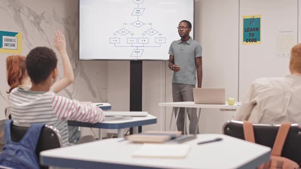 Man Teaching Children, Stock Footage | VideoHive