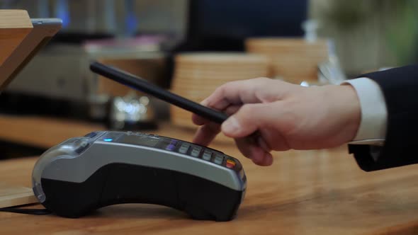 NFC Pos Terminal, Stock Footage | VideoHive