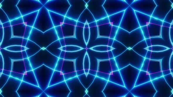 Retro Laser Beam Vj Kaleidoscope Loop 4K 04, Motion Graphics | VideoHive