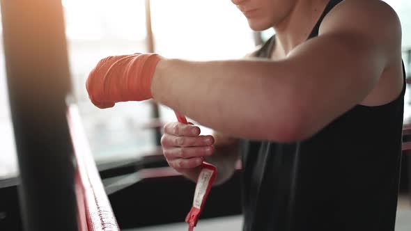Hands Protection in Boxing, Stock Footage | VideoHive