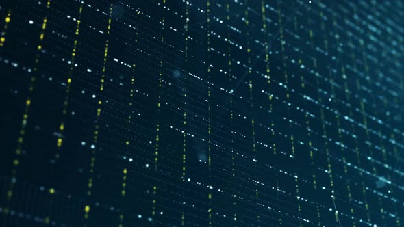 4K Technology data flow background, Motion Graphics | VideoHive