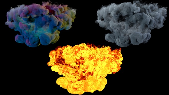 Smoke (3 in 1), Motion Graphics | VideoHive