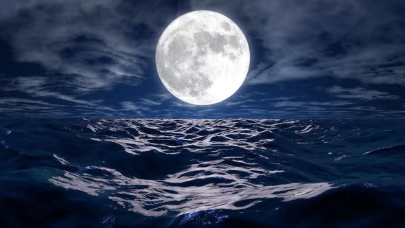 OCEAN AND MOON , Motion Graphics | VideoHive
