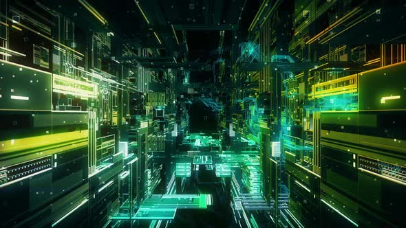 Data Digital Cyber Background, Motion Graphics | VideoHive