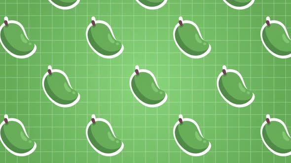 Mango Fruits Food Animation Background, Motion Graphics | VideoHive