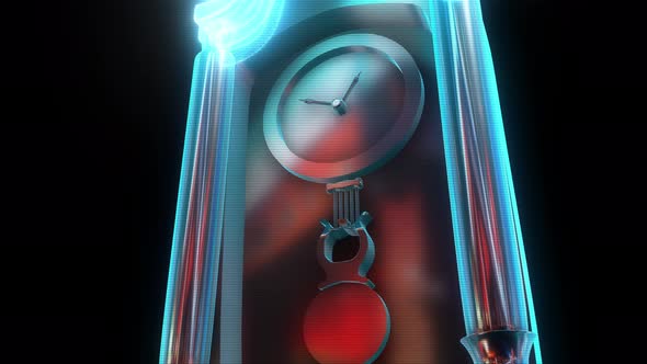Pendulum Clock 4k, Motion Graphics | VideoHive