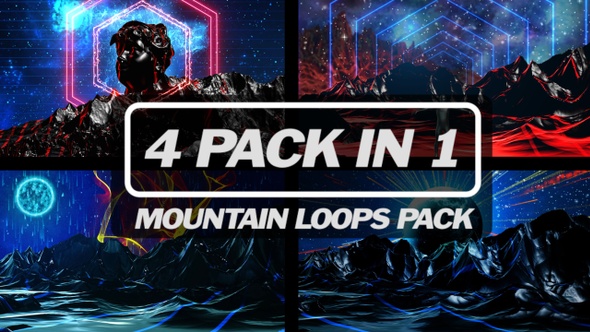Mountain Loops Pack, Motion Graphics | VideoHive