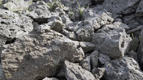 Porous Basalt Stones, Stock Footage | VideoHive