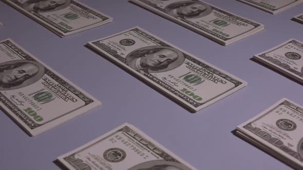 One Hundred Dollars Slider Shot V3, Stock Footage | VideoHive