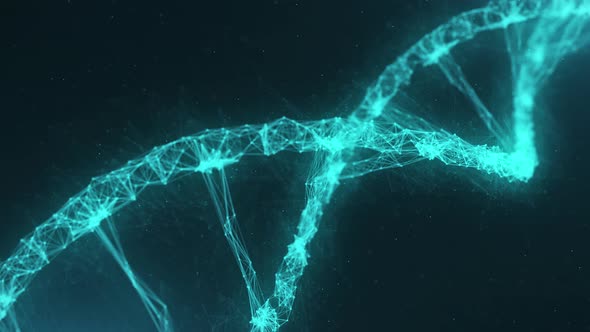 Abstract DNA Rotate, Motion Graphics | VideoHive