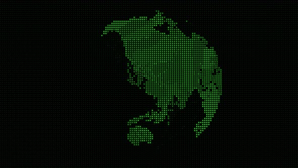 Ascii Earth, Motion Graphics | VideoHive