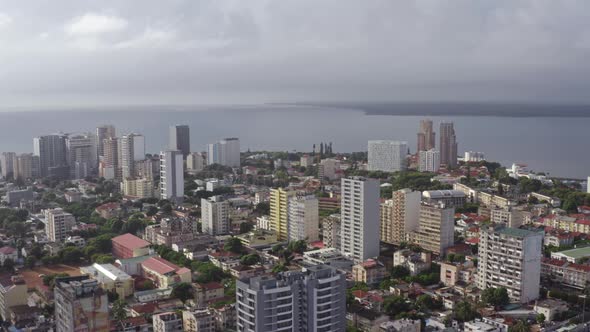 Aerial View Maputo Mozambique, Stock Footage | VideoHive