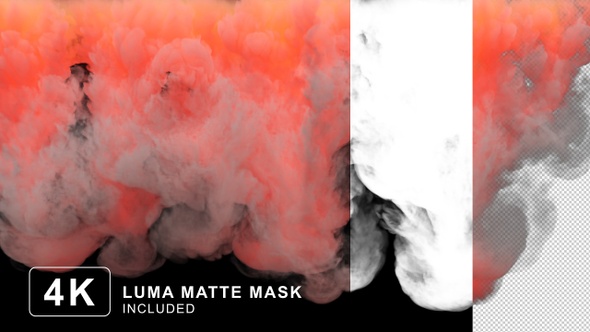 Falling Red Smoke, Motion Graphics | VideoHive
