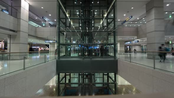 Timelapse of Working Lifts at the Airport, Stock Footage | VideoHive