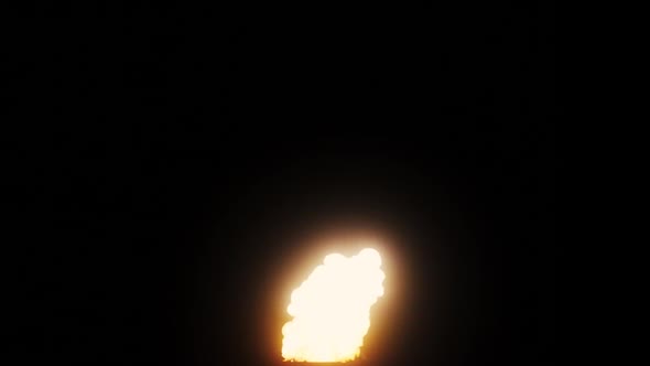 Explosion From A Reaction, A Chemical Experiment (2), Motion Graphics