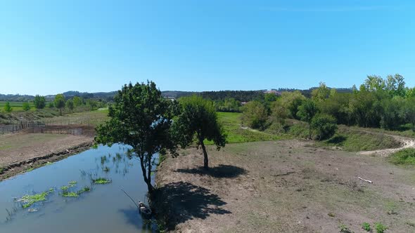 Irrigation Channel in Farm, Stock Footage | VideoHive
