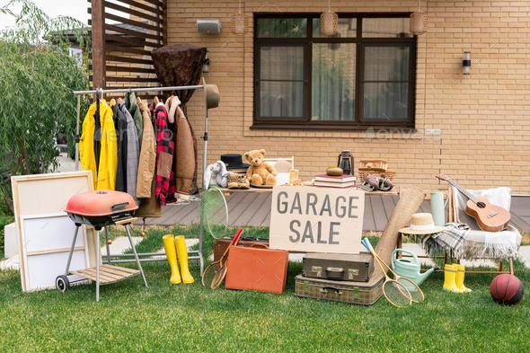 Garage sale Stock Photo by Pressmaster | PhotoDune