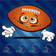 Funny smiling football ball , Vectors | GraphicRiver
