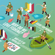 Fishing Isometric Flowchart Composition, Vectors | GraphicRiver