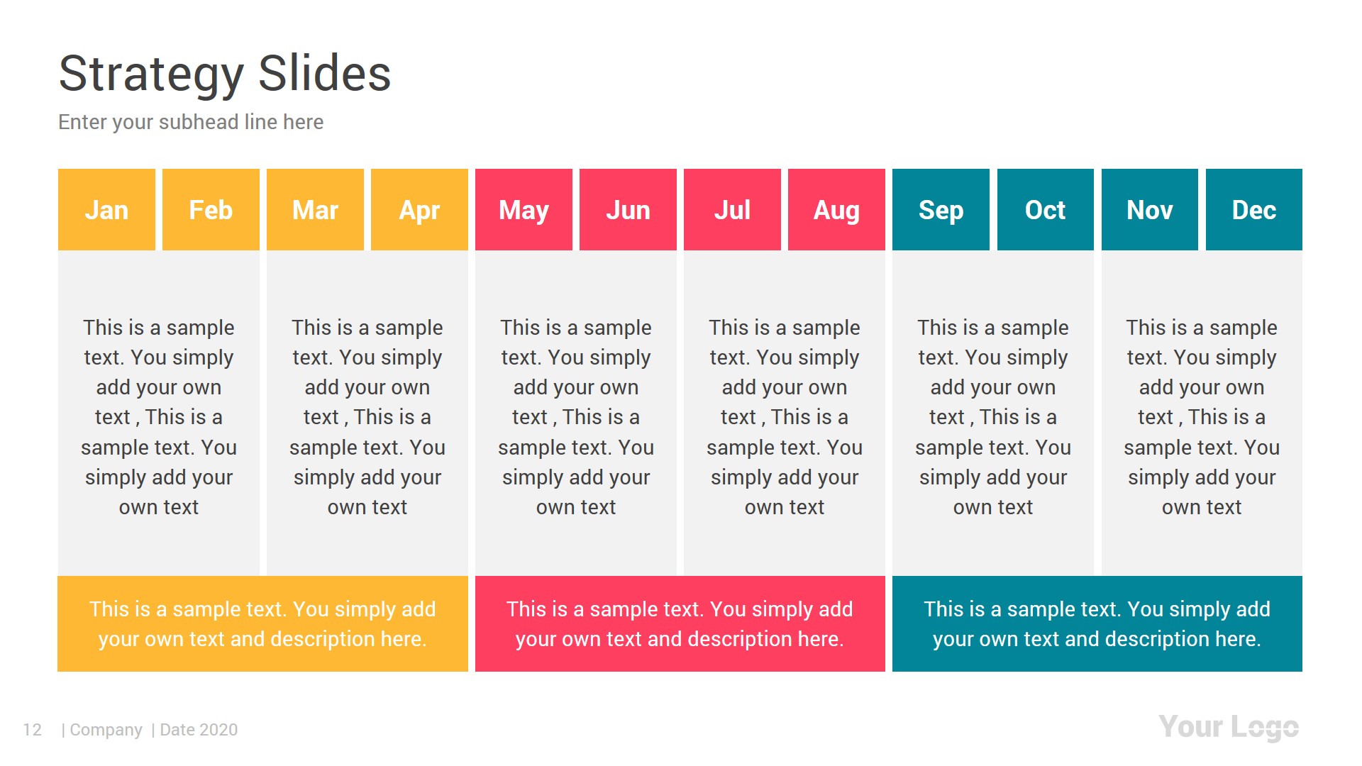 Strategy PowerPoint Infographics Pack, Presentation Templates ...