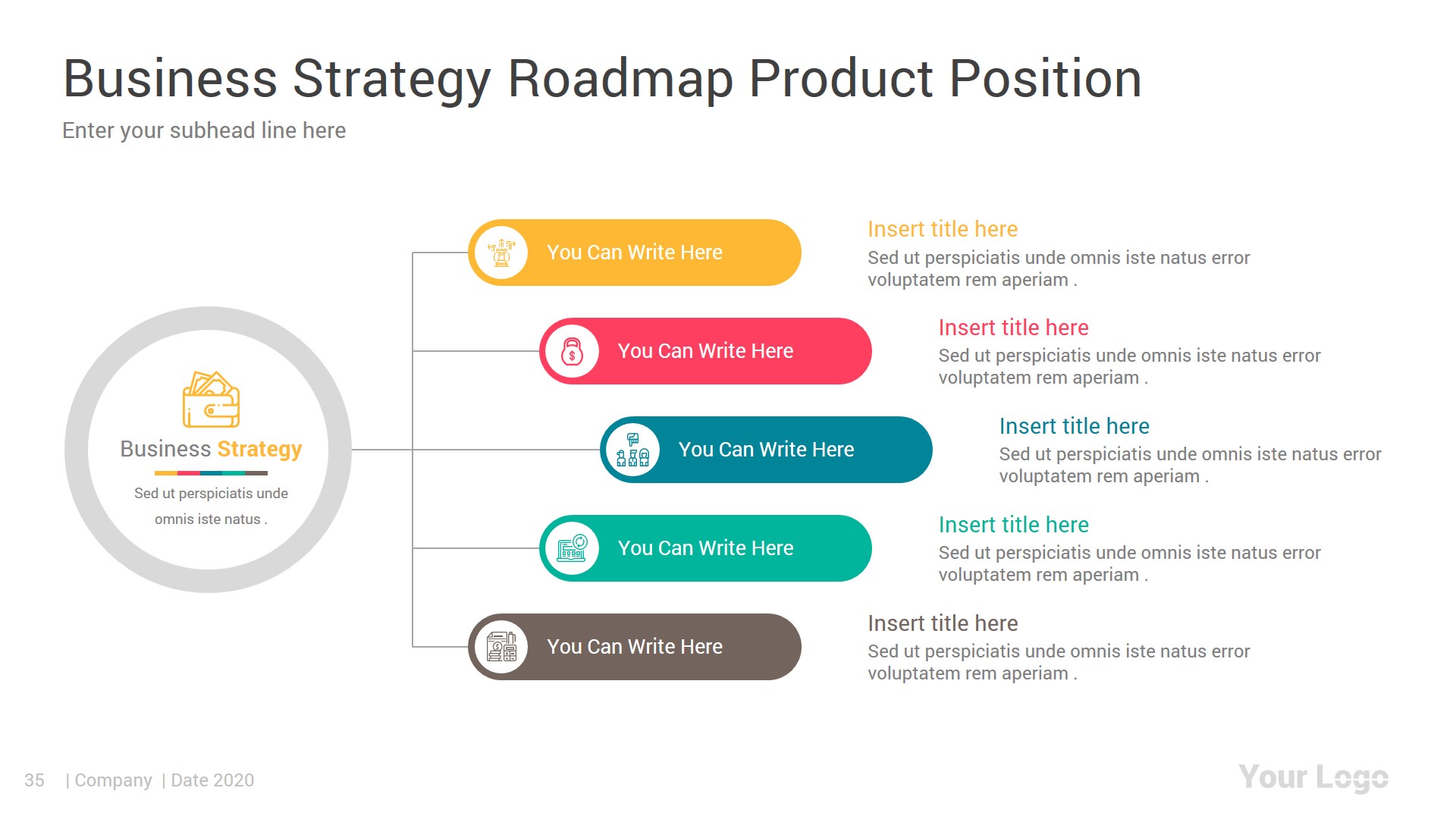 Strategy PowerPoint Infographics Pack, Presentation Templates ...