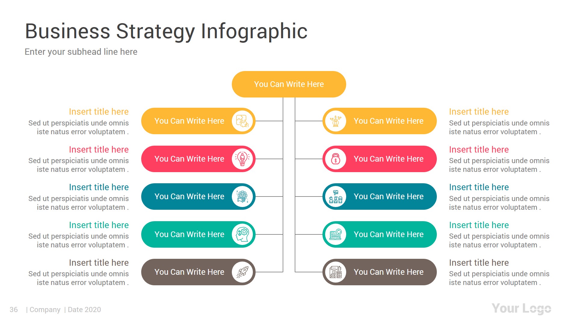 Strategy PowerPoint Infographics Pack, Presentation Templates ...