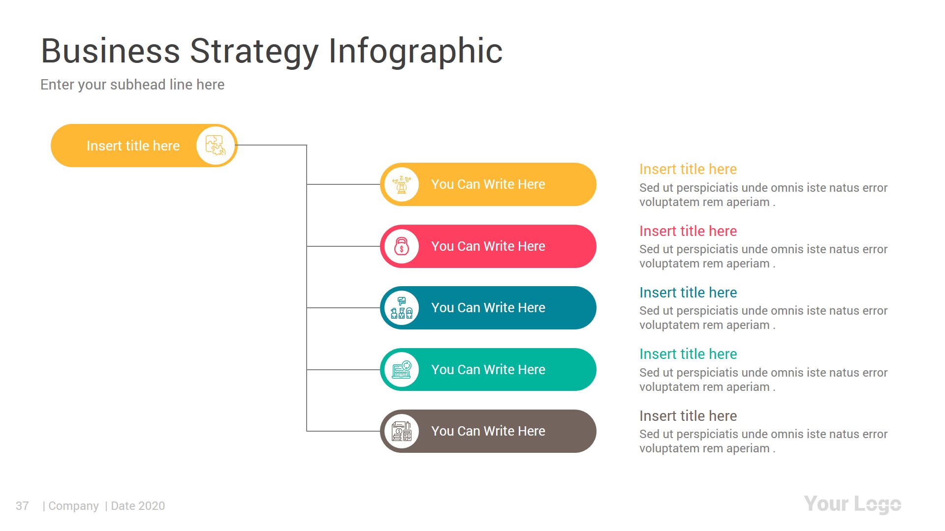 Strategy PowerPoint Infographics Pack, Presentation Templates ...