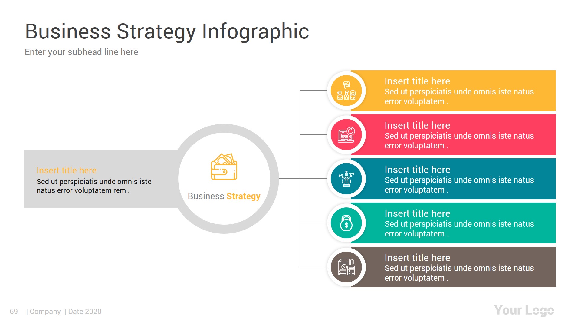 Strategy PowerPoint Infographics Pack by SlideListing | GraphicRiver