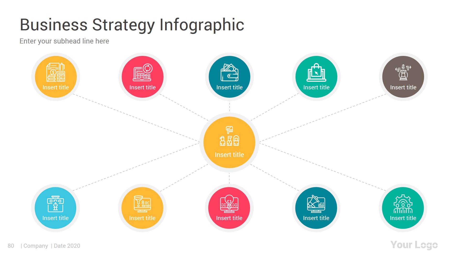 Strategy PowerPoint Infographics Pack by SlideListing | GraphicRiver
