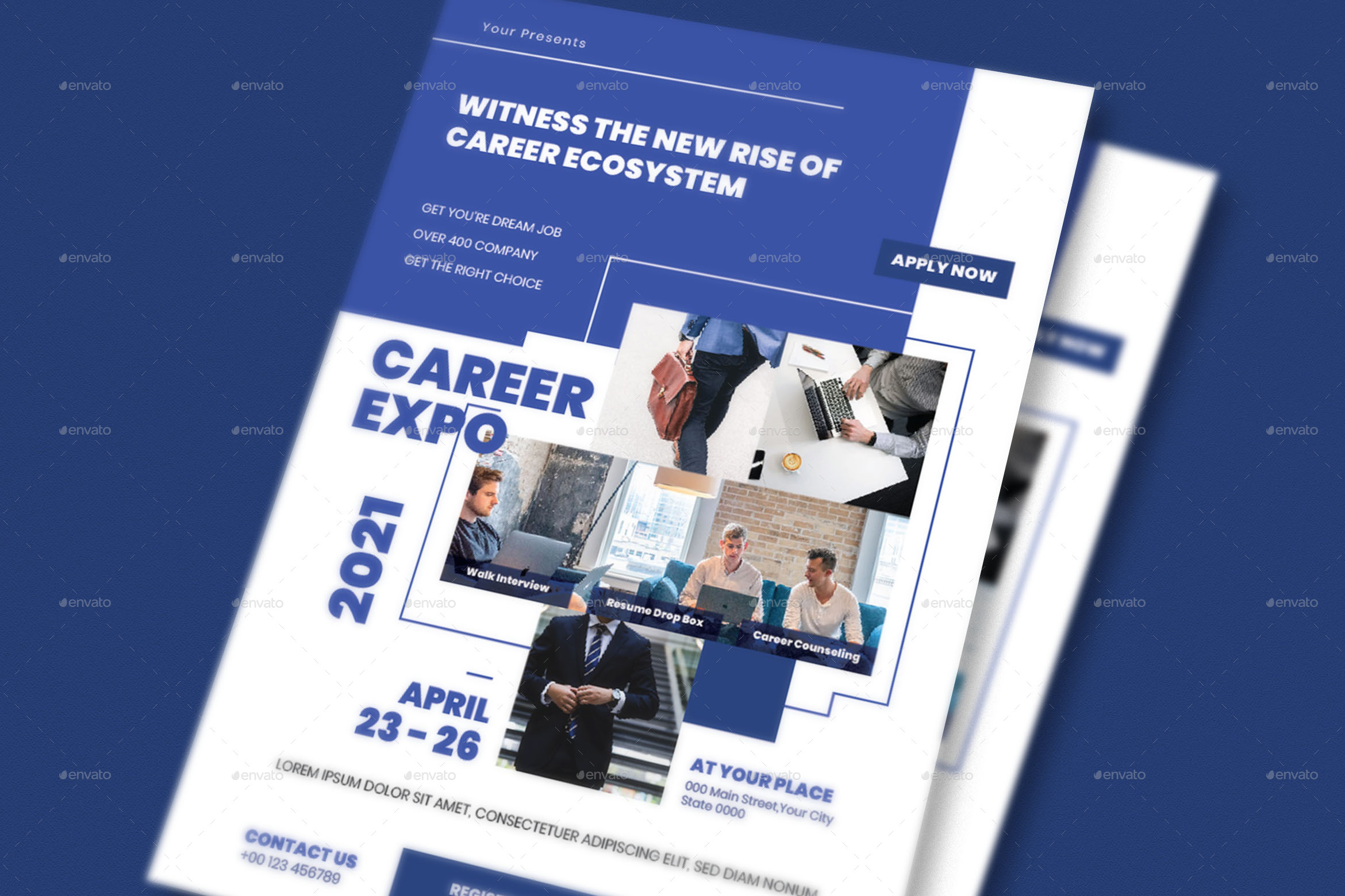 Career Expo Flyer Pack, Print Templates | GraphicRiver