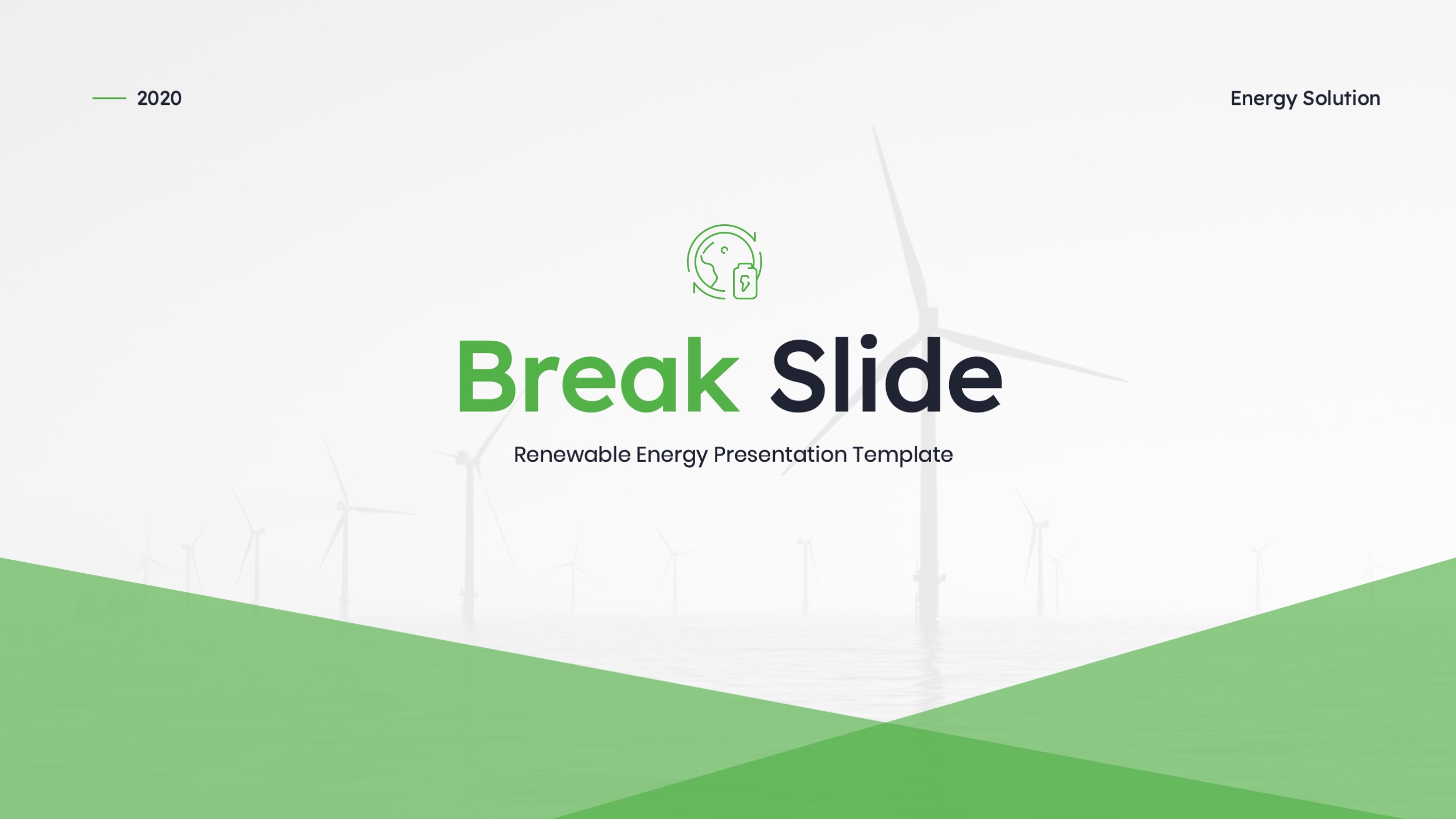 Renewable Energy Powerpoint Presentation Template, Presentation Templates