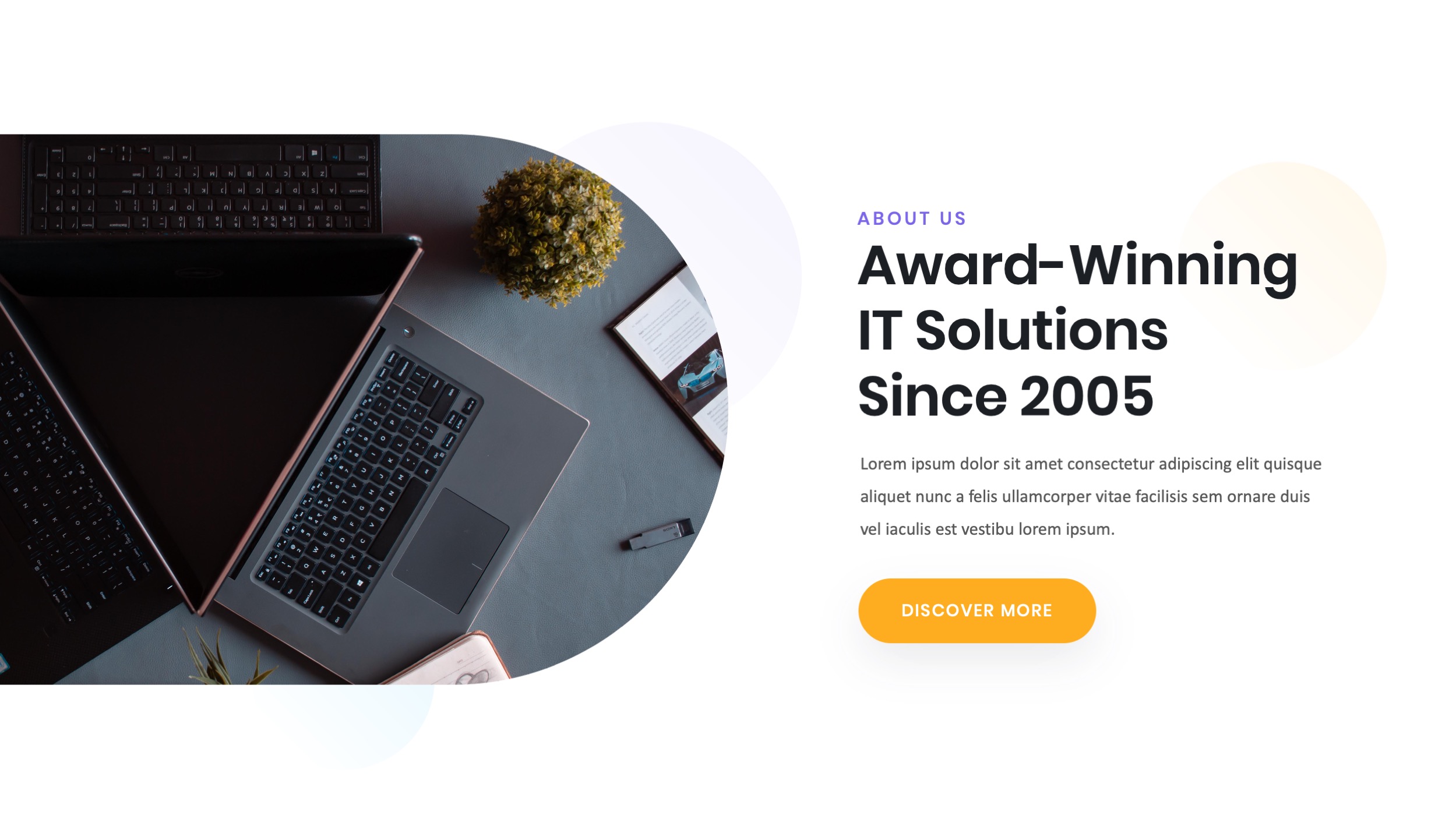 IT Solutions PowerPoint Presentation Template, Presentation Templates